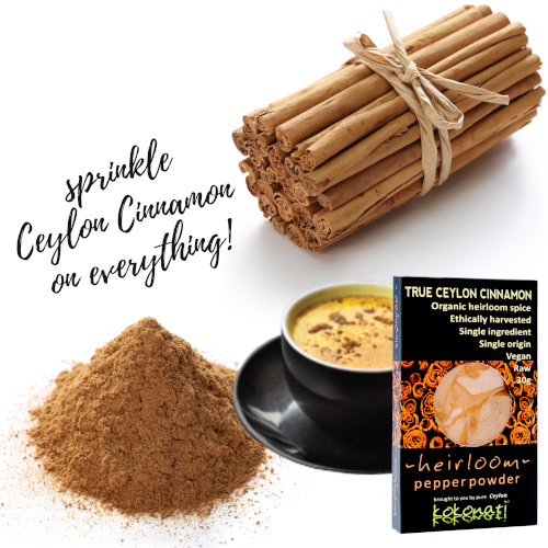 Organic Ceylon Cinnamon Powder - Ceylon Kokonati