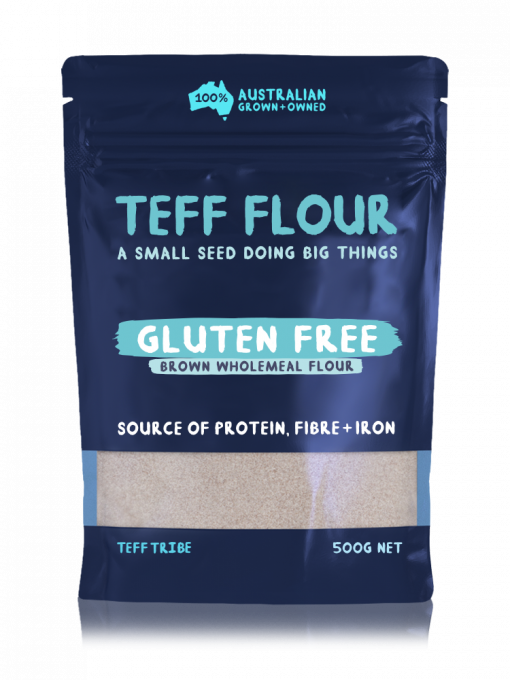 Teff flour (Brown) - Australian outback grown!