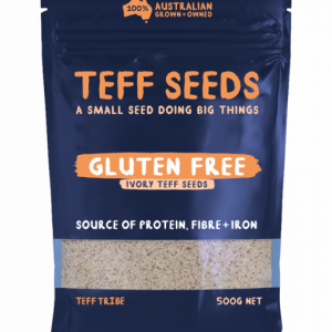 Teff flour (Brown) - Australian outback grown!