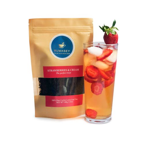 Ceylon Tea (Strawberries & Cream) Dessert Tea