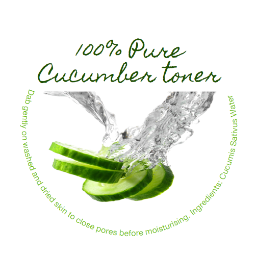Pure Cucumber hydrosol toner 125ml
